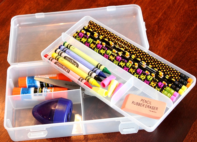 Ye Old Homework Box - Just a Girl Blog